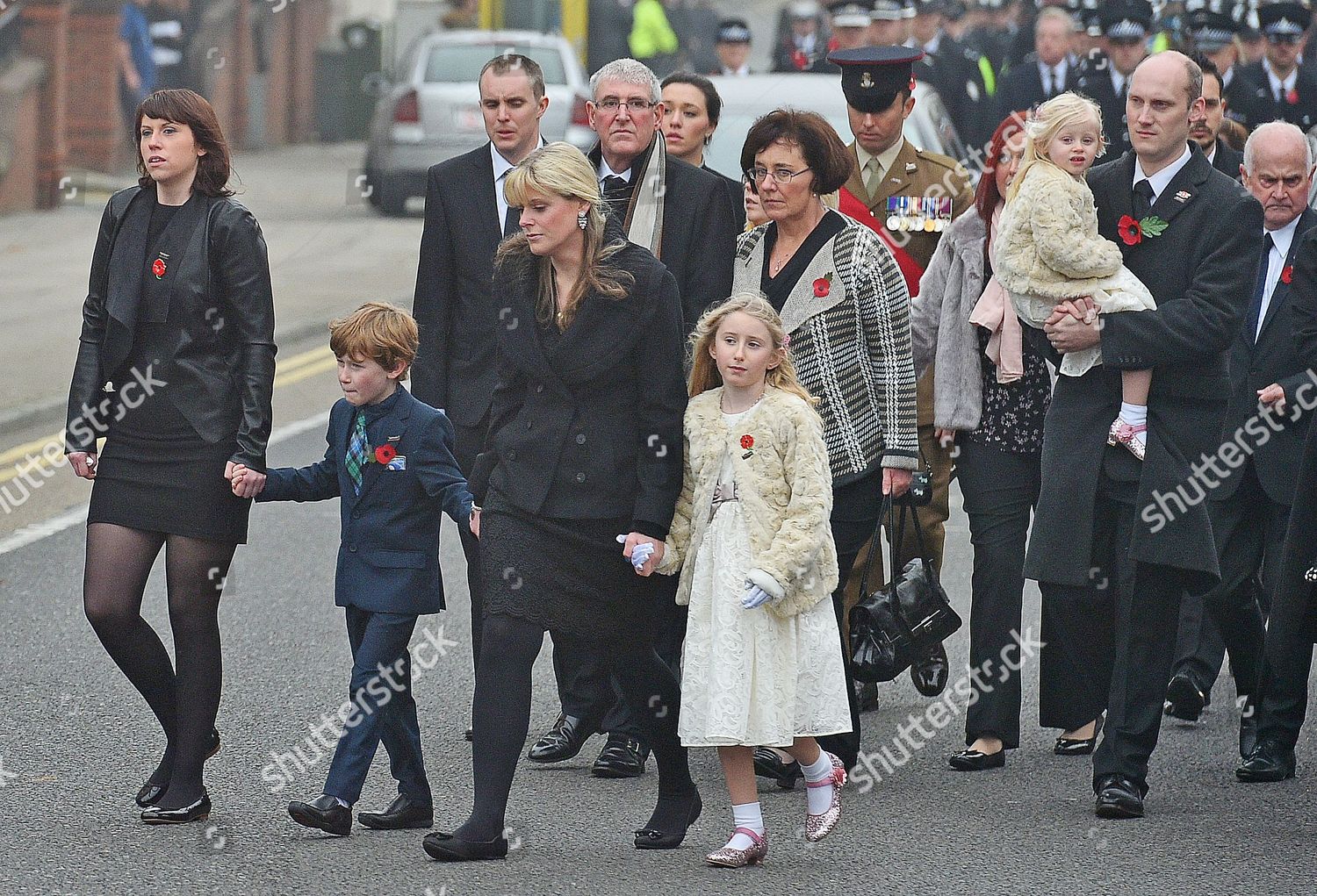 Funeral Murdered Merseyside Police Officer Pc Editorial Stock Photo ...