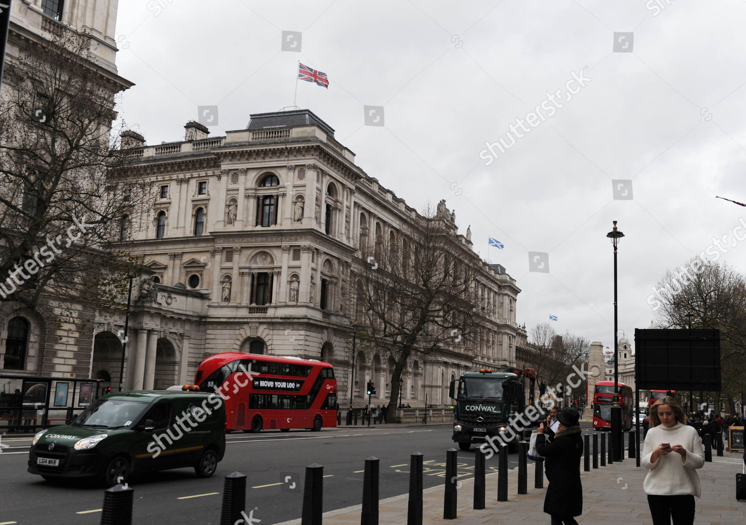 Flag Scotland Scottish Gaelic Bratach Na Editorial Stock Photo - Stock ...