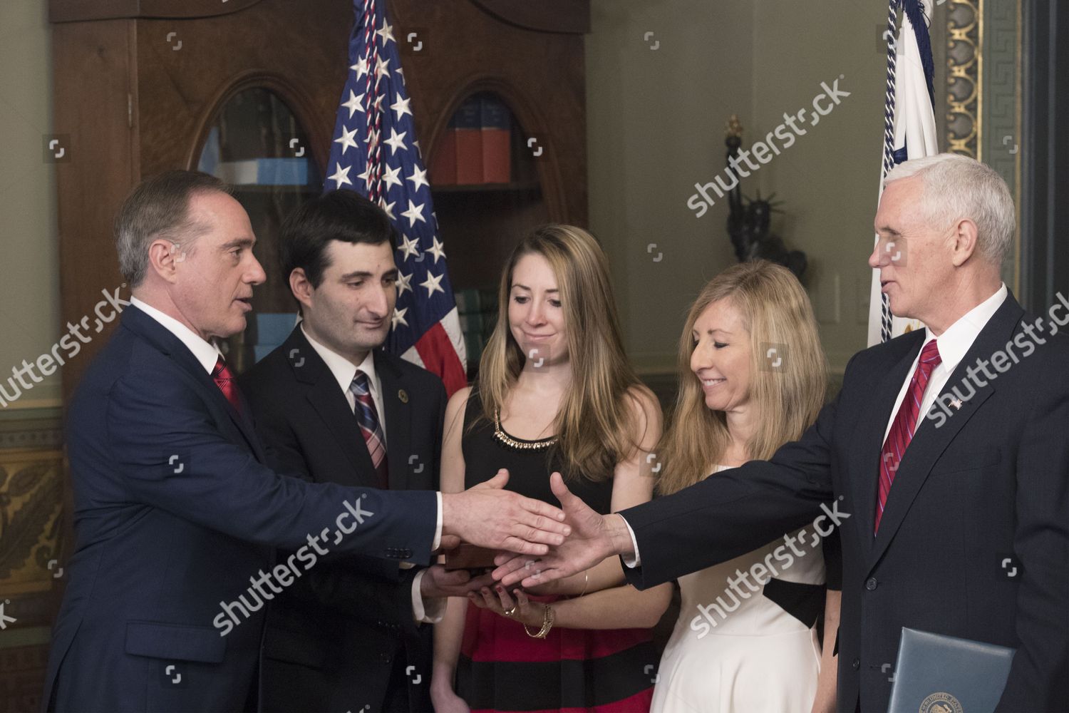 Mike Pence David Shulkin Merle Bari Editorial Stock Photo - Stock Image ...