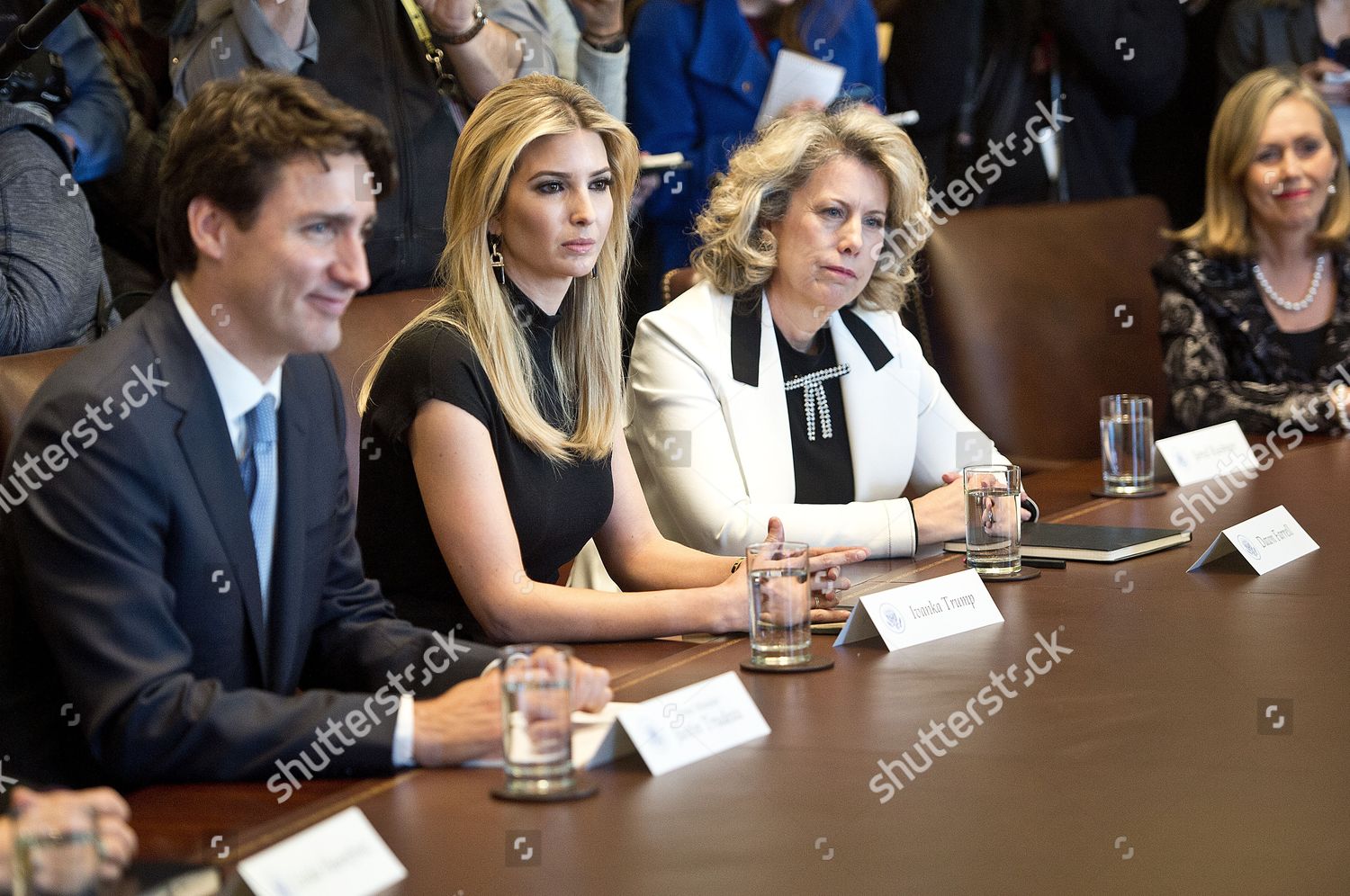 Canadian Prime Minister Justin Trudeau Ivanka Editorial Stock Photo ...