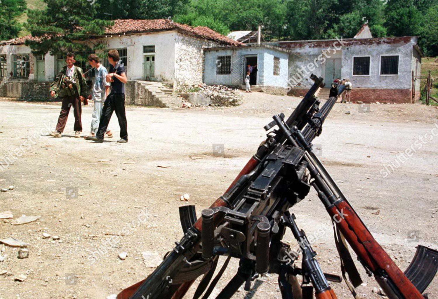 Tropoja Albania Member Kosovo Liberation Army Editorial Stock Photo ...