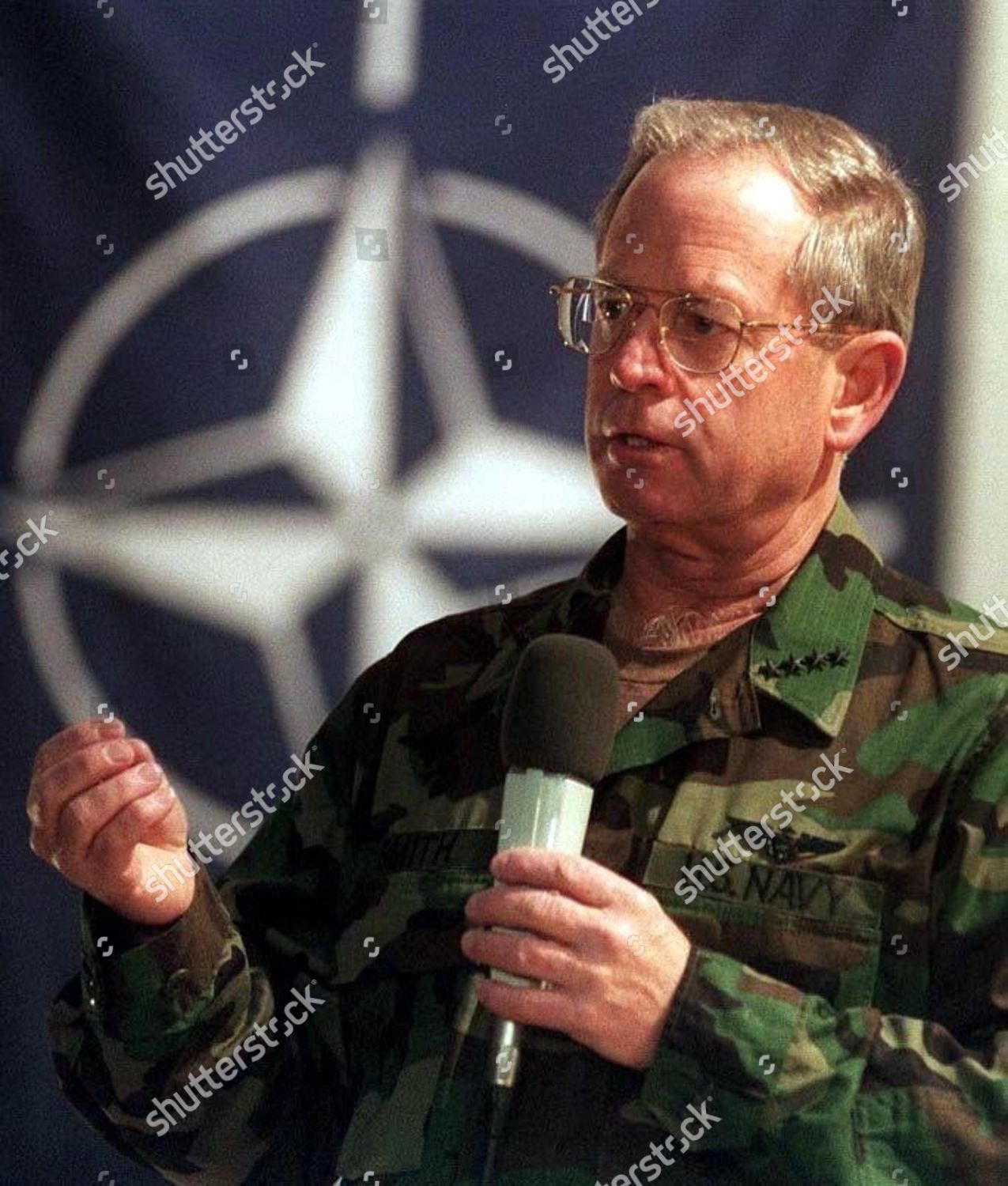 Sarajevo Bosnia Hercegovina Us Admiral Leighton Editorial Stock Photo ...