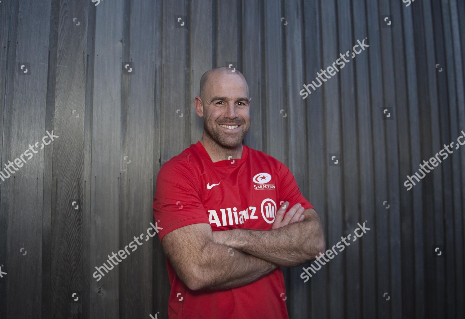 Charlie Hodgson Rugby Feature Saracens Training Editorial Stock Photo ...