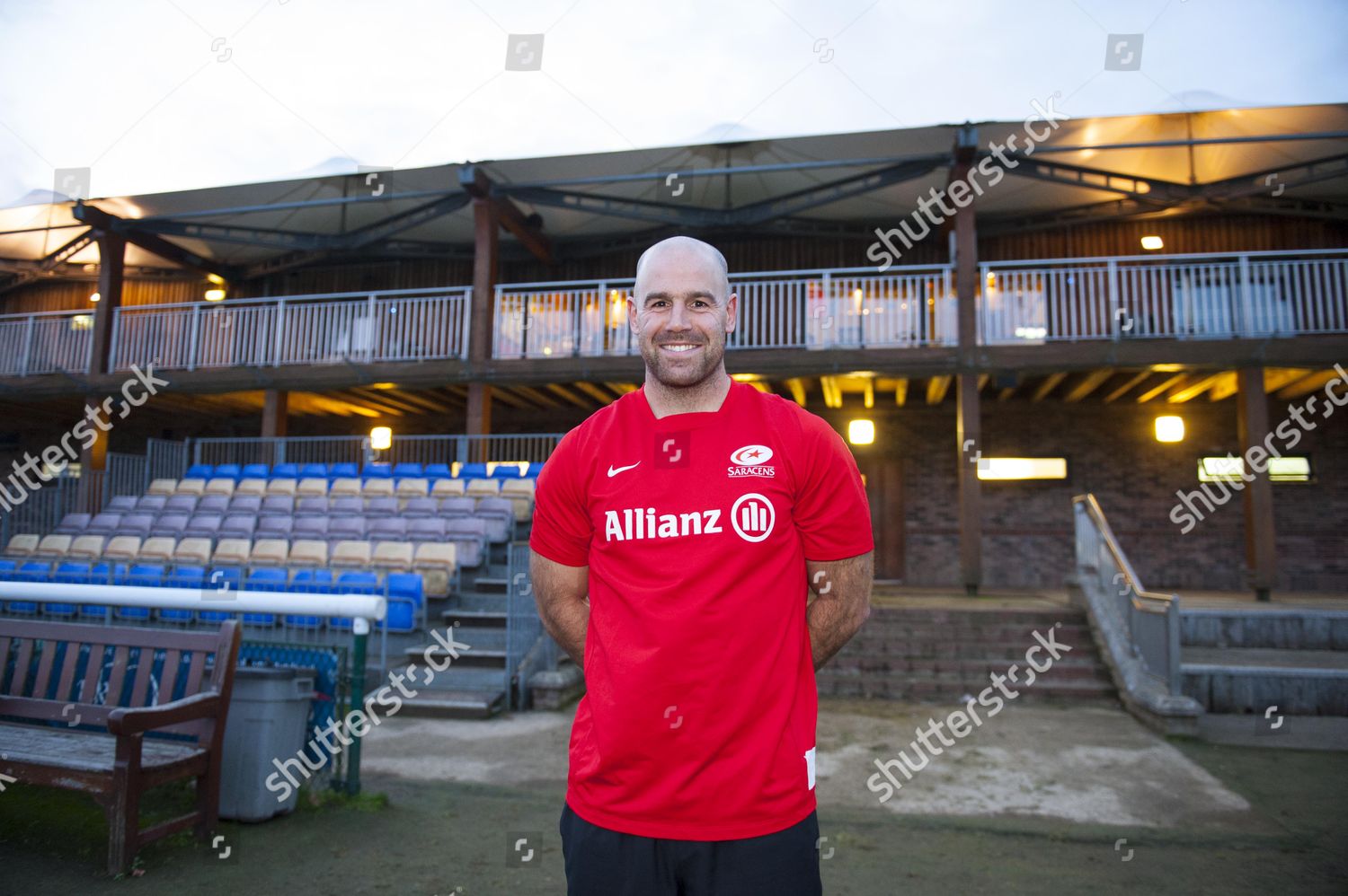Charlie Hodgson Rugby Feature Saracens Training Editorial Stock Photo ...