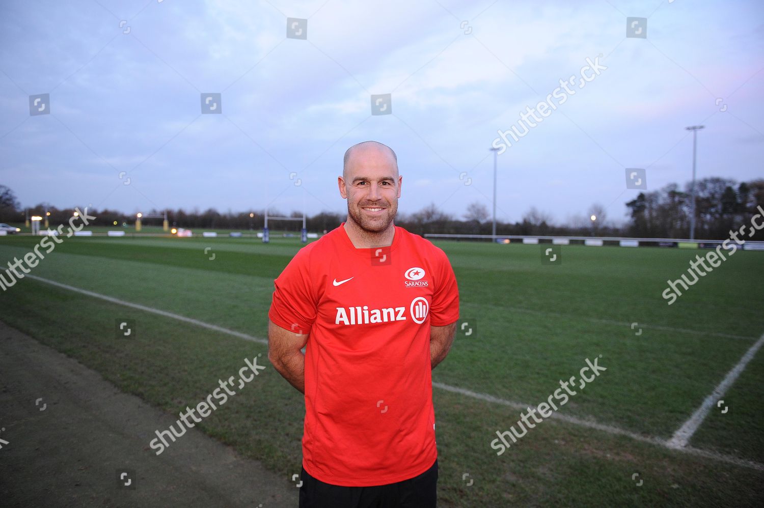 Charlie Hodgson Rugby Feature Saracens Training Editorial Stock Photo ...