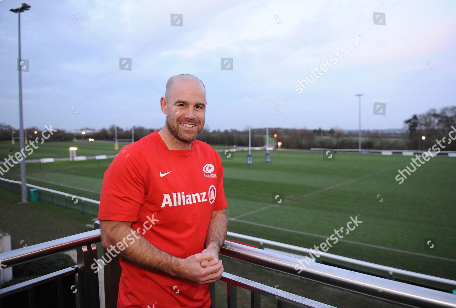 Charlie Hodgson Rugby Feature Saracens Training Editorial Stock Photo ...