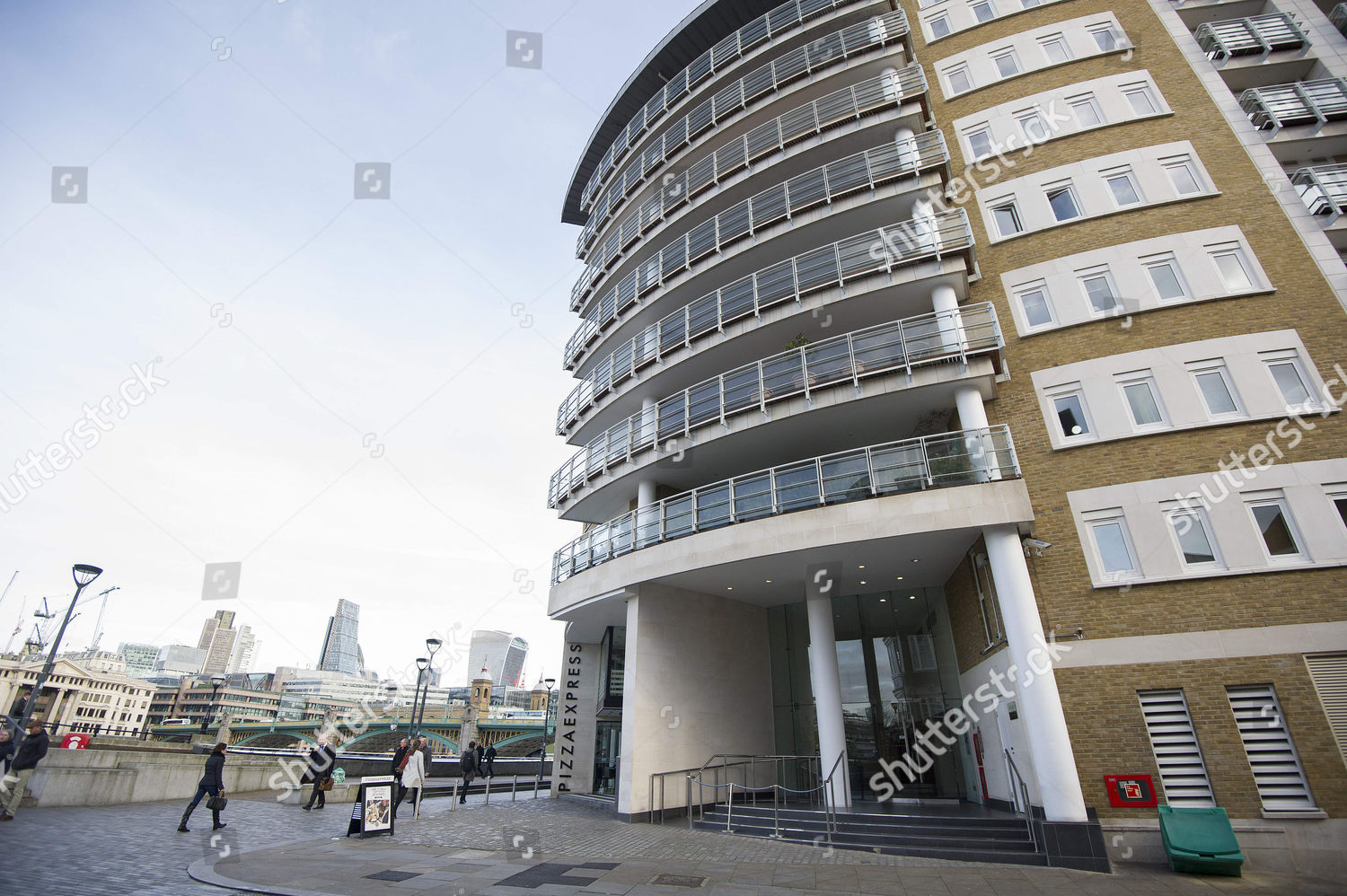 Benbow House New Globe Walk London Editorial Stock Photo - Stock Image ...