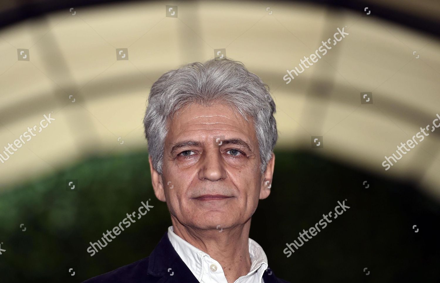 Italian Actorcast Member Fabrizio Bentivoglio Poses Editorial Stock ...