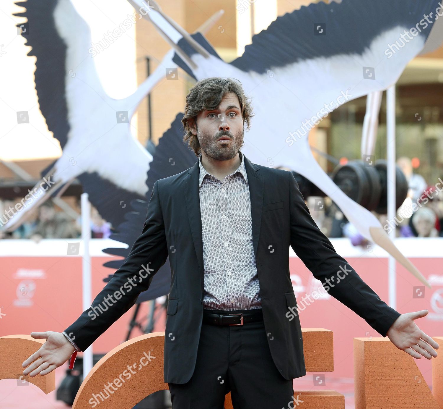 Italian Actor Federico Russo Arrives Premiere Editorial Stock Photo ...