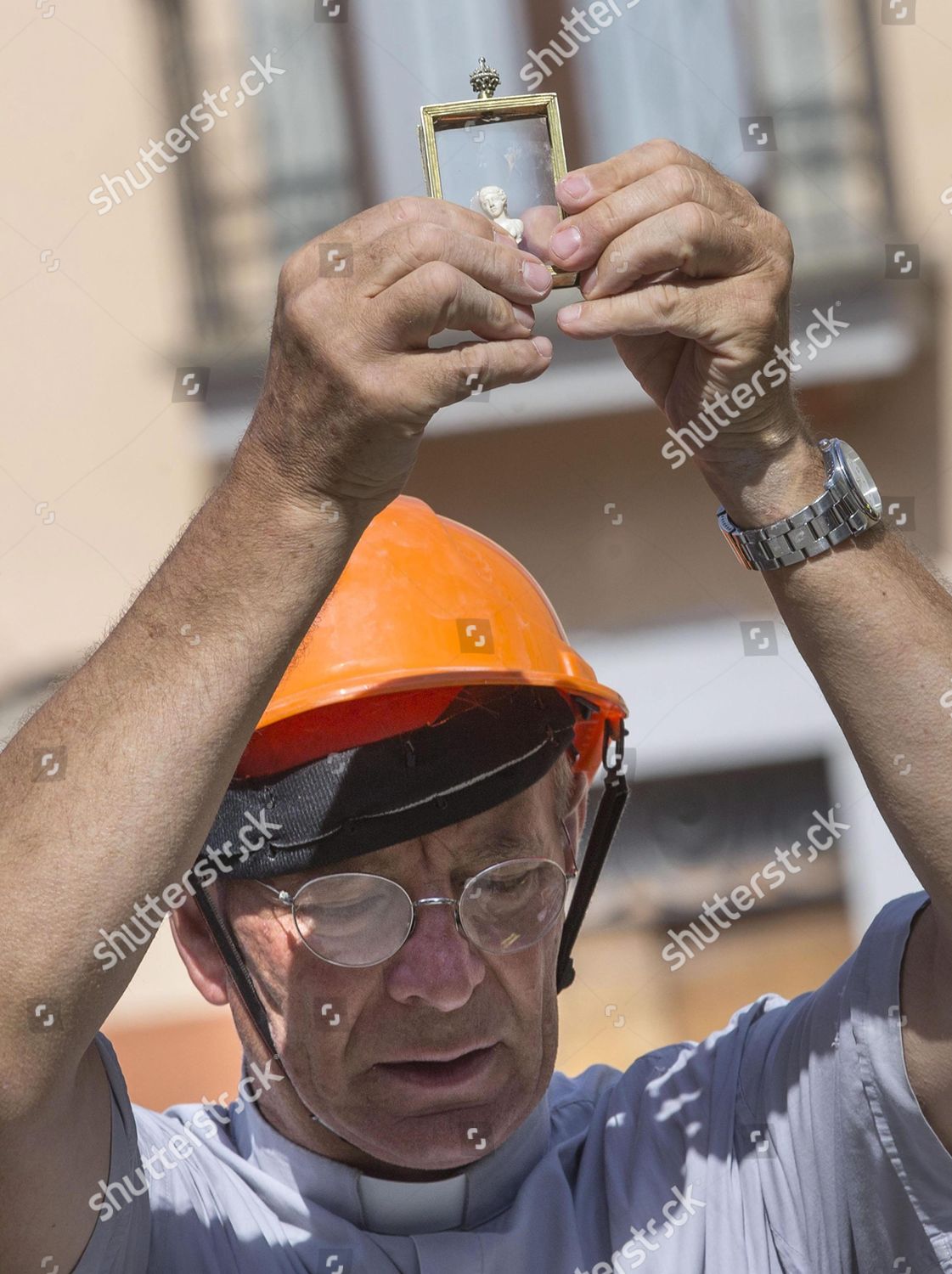 Father Savino Damelio Parish Church St Editorial Stock Photo - Stock ...