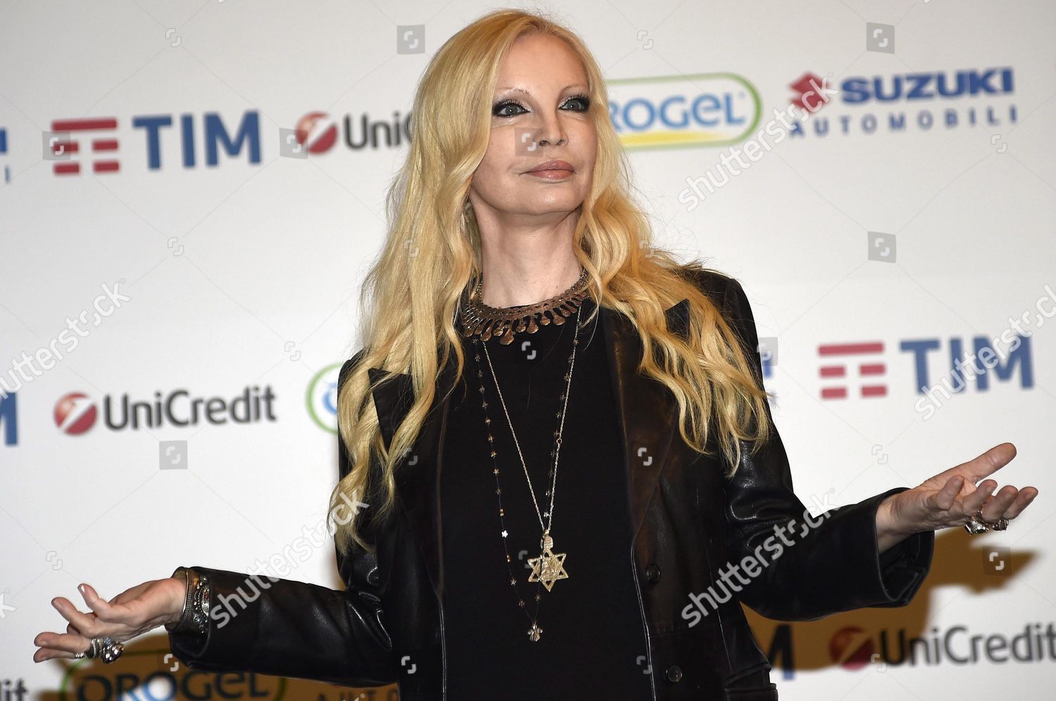 Italian Singer Patty Pravo Poses Photo Editorial Stock Photo - Stock ...