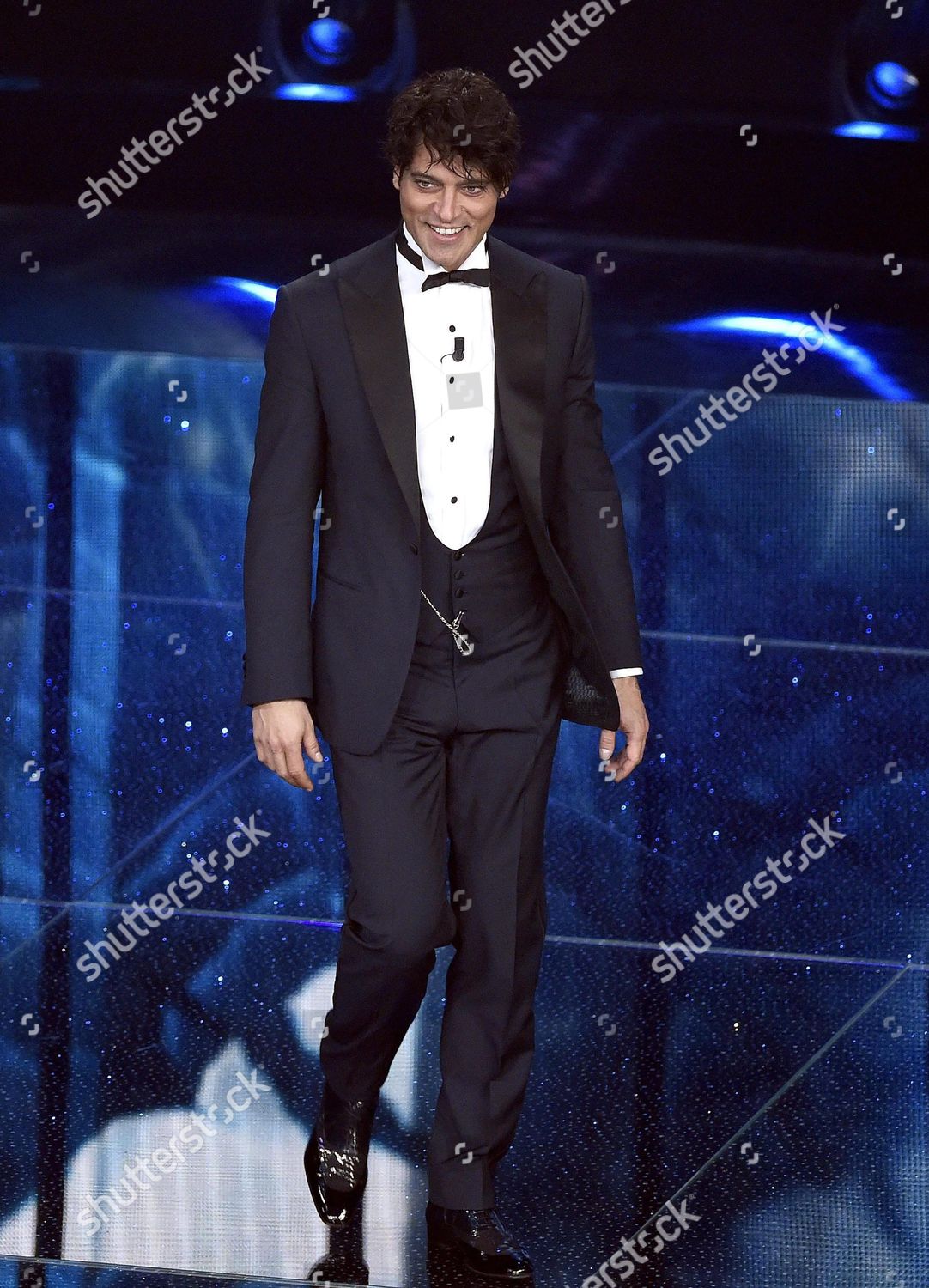 Italian Actor Gabriel Garko On Stage Editorial Stock Photo - Stock ...