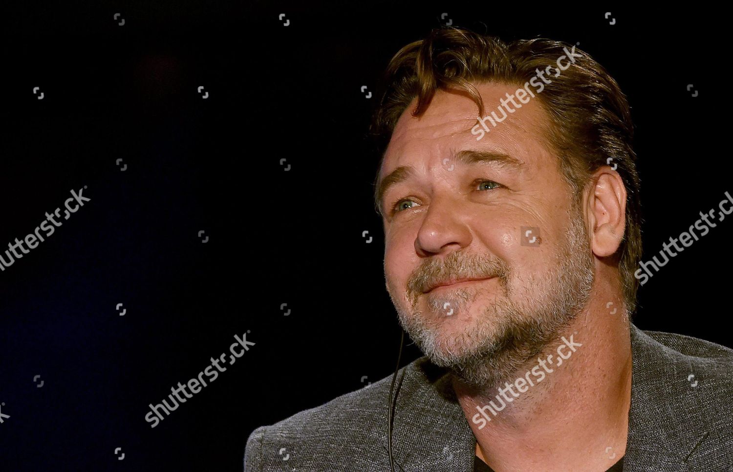 Australian Actor Russel Crowe Guest Italian Editorial Stock Photo ...