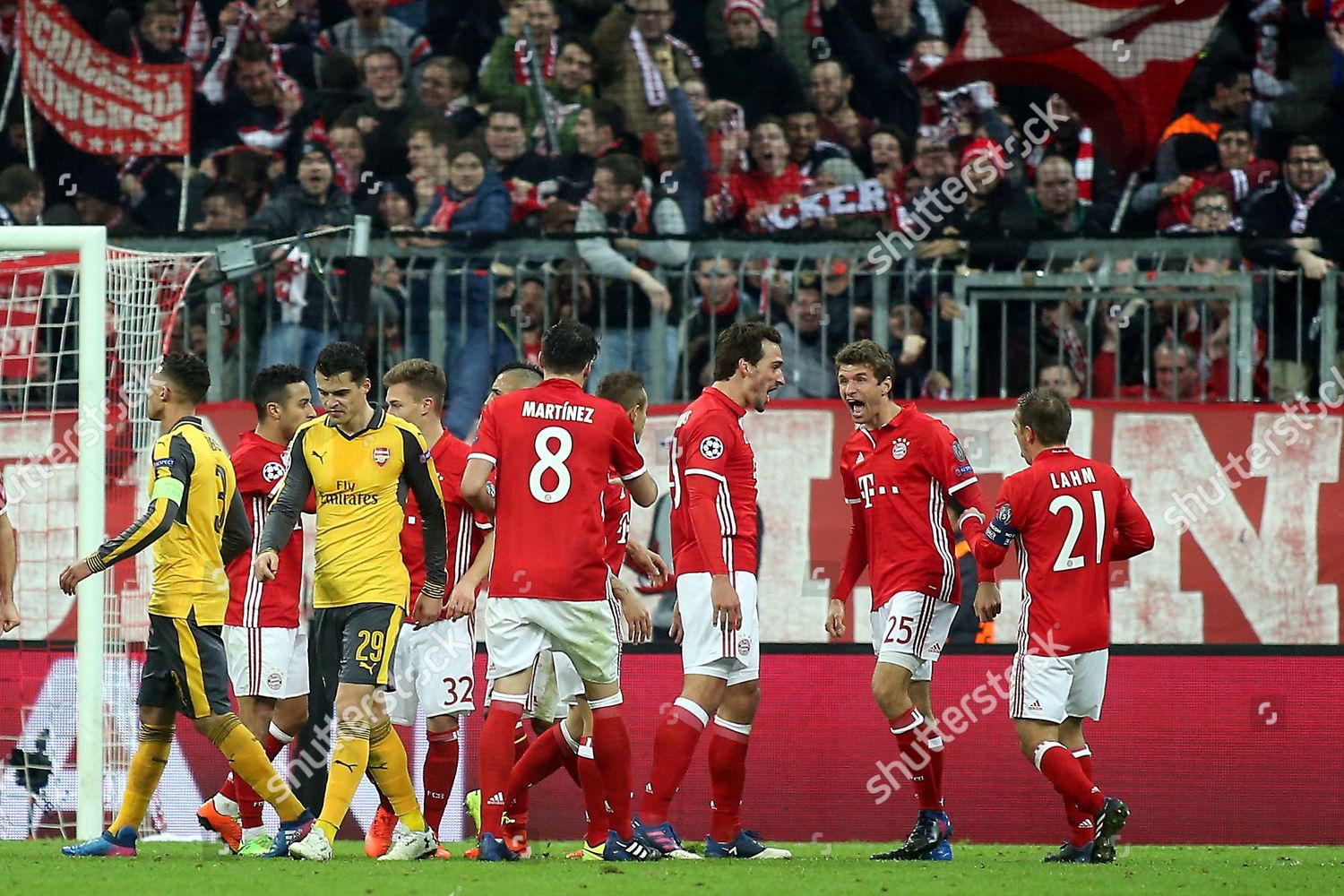 Thomas Muller No 25 Celebrates Scoring Editorial Stock Photo - Stock ...