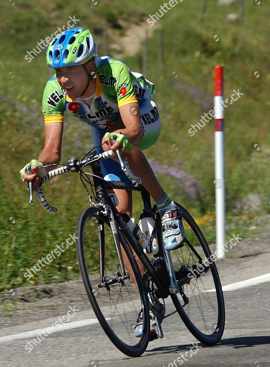 Spanish Cyclist Jesus Maria Manzano Kelme Editorial Stock Photo - Stock ...