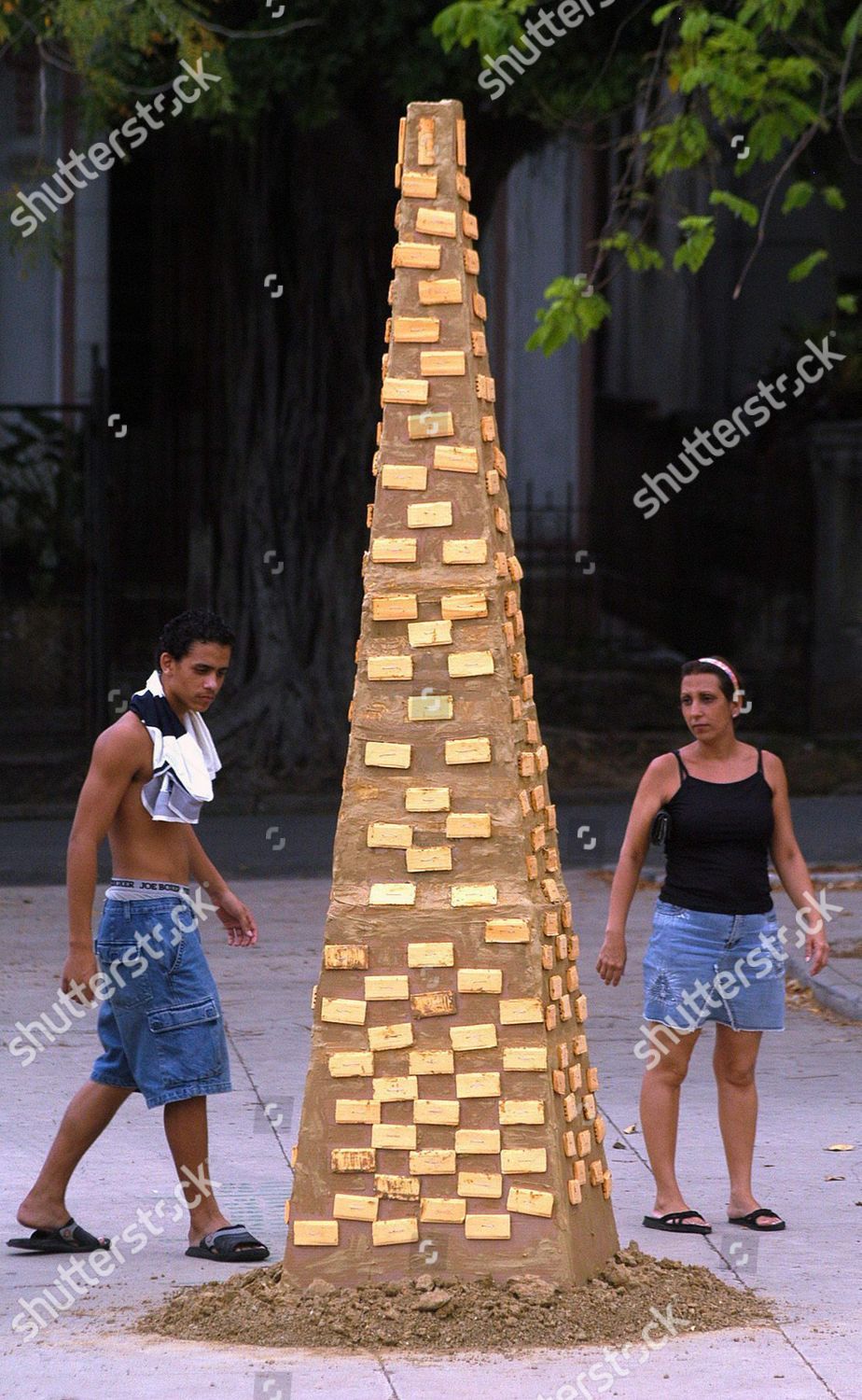 Artwork Babel Tower Pinoccio Nose Cuban Editorial Stock Photo - Stock ...