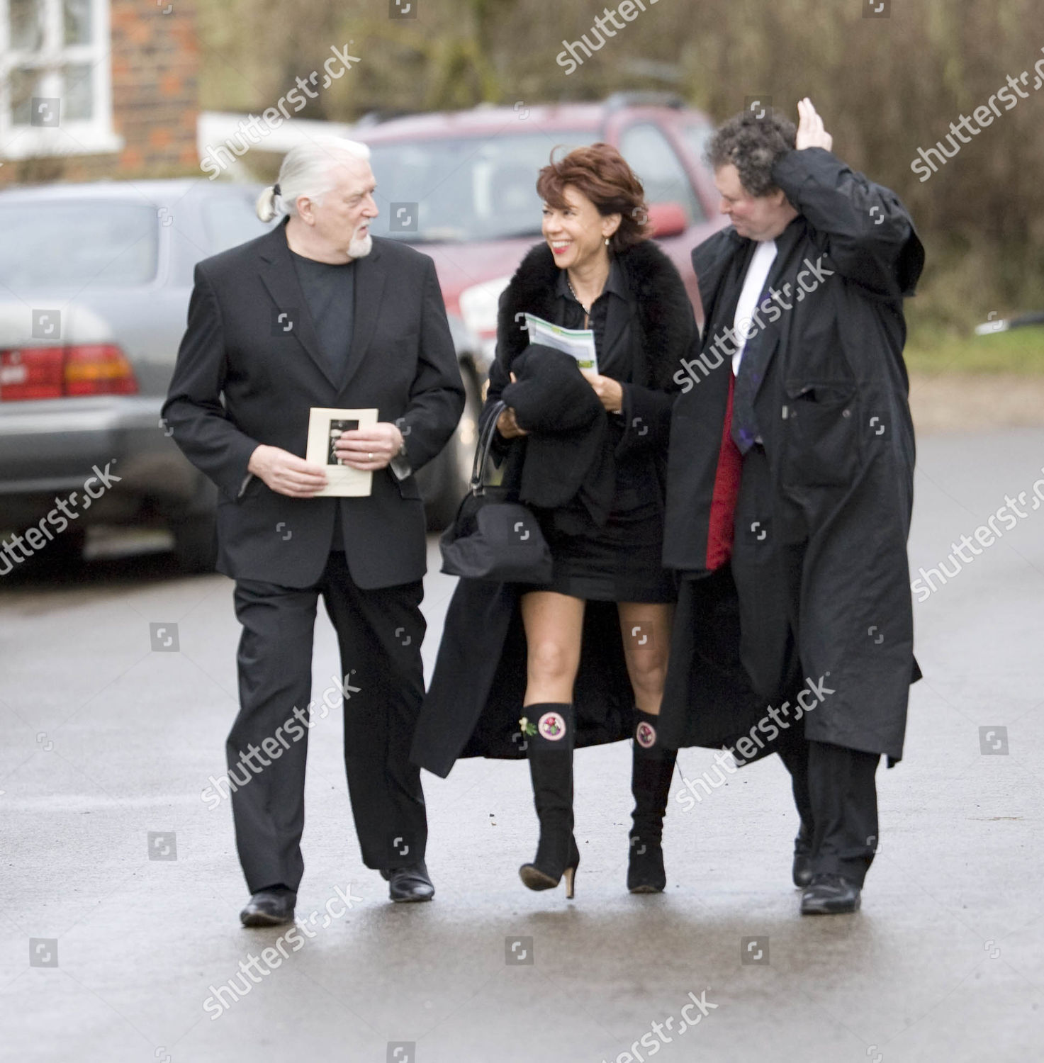Jon Lord Left Kathy Lette Solicitor Editorial Stock Photo - Stock Image ...