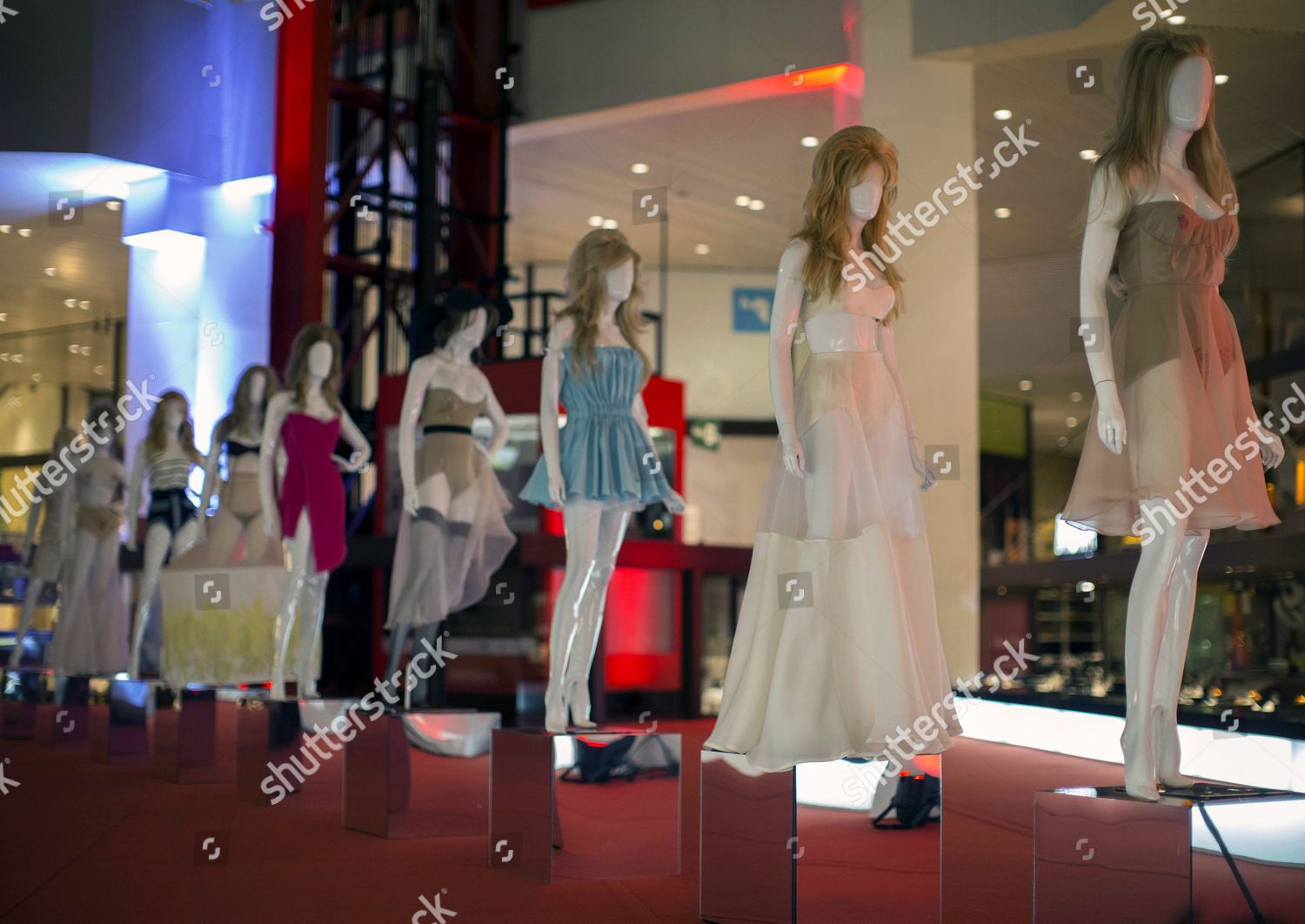Mannequins On Display Present Creations By Editorial Stock Photo ...
