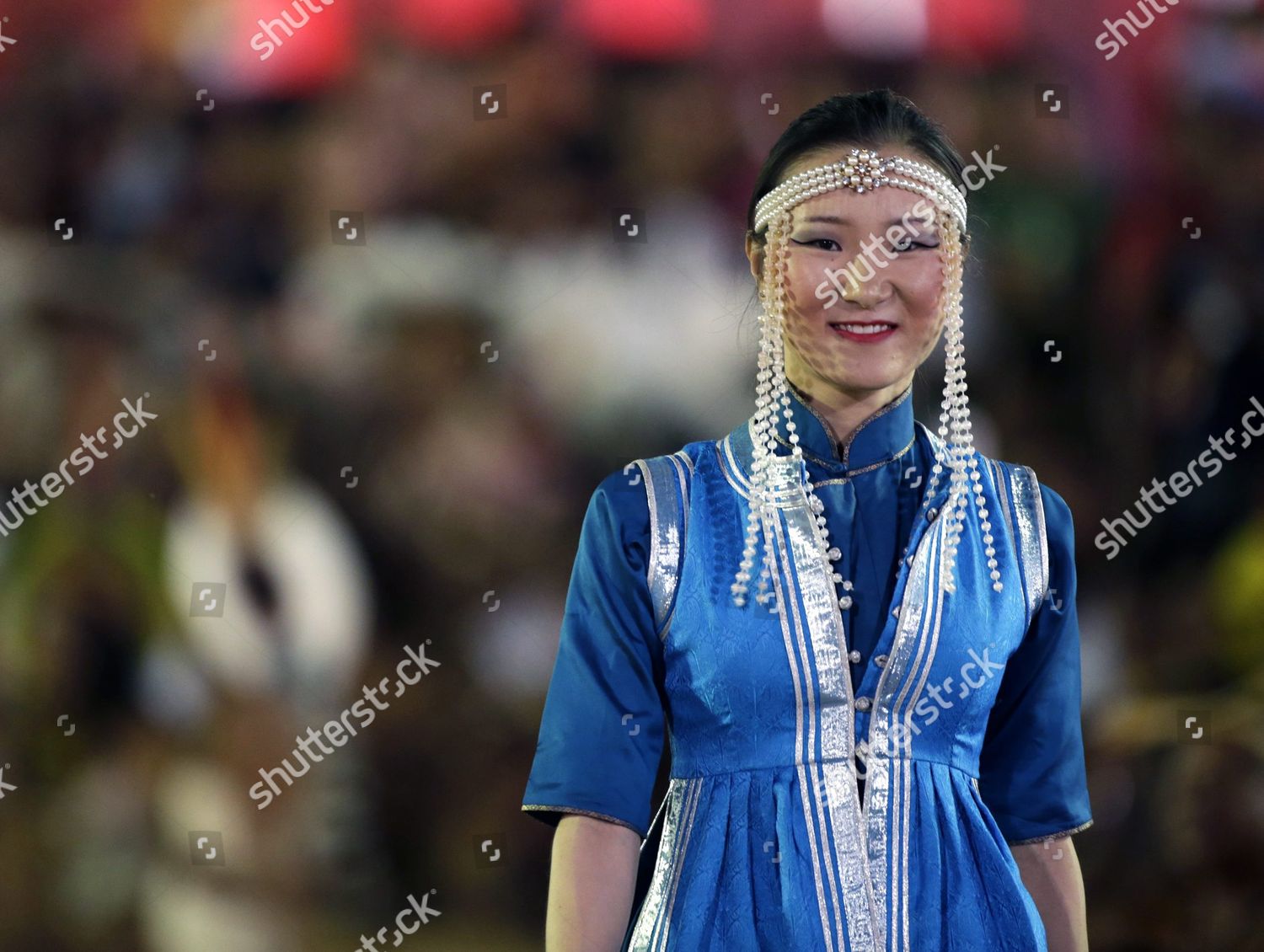 Russian Indigenous Woman Takes Part Parade Editorial Stock Photo ...