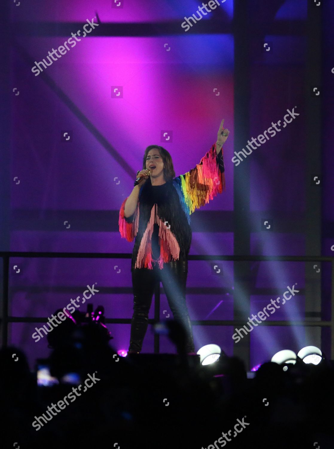 Canadian Singer Serena Ryder Performs During Editorial Stock Photo ...