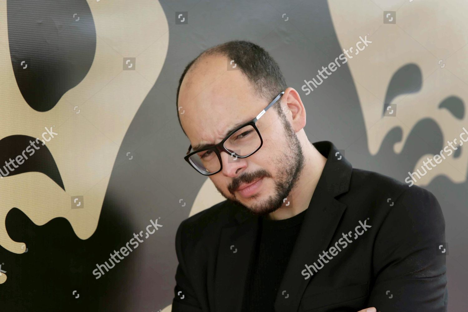 Chilean Producer Nicolas Lopez Poses During Editorial Stock Photo ...