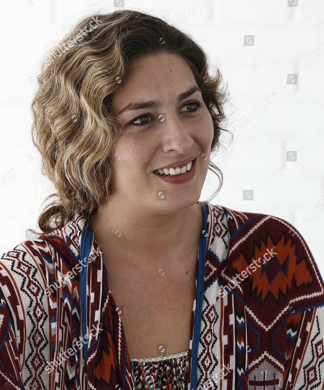 Spanish Flamenco Singer Estrella Morente Smiles Editorial Stock Photo ...
