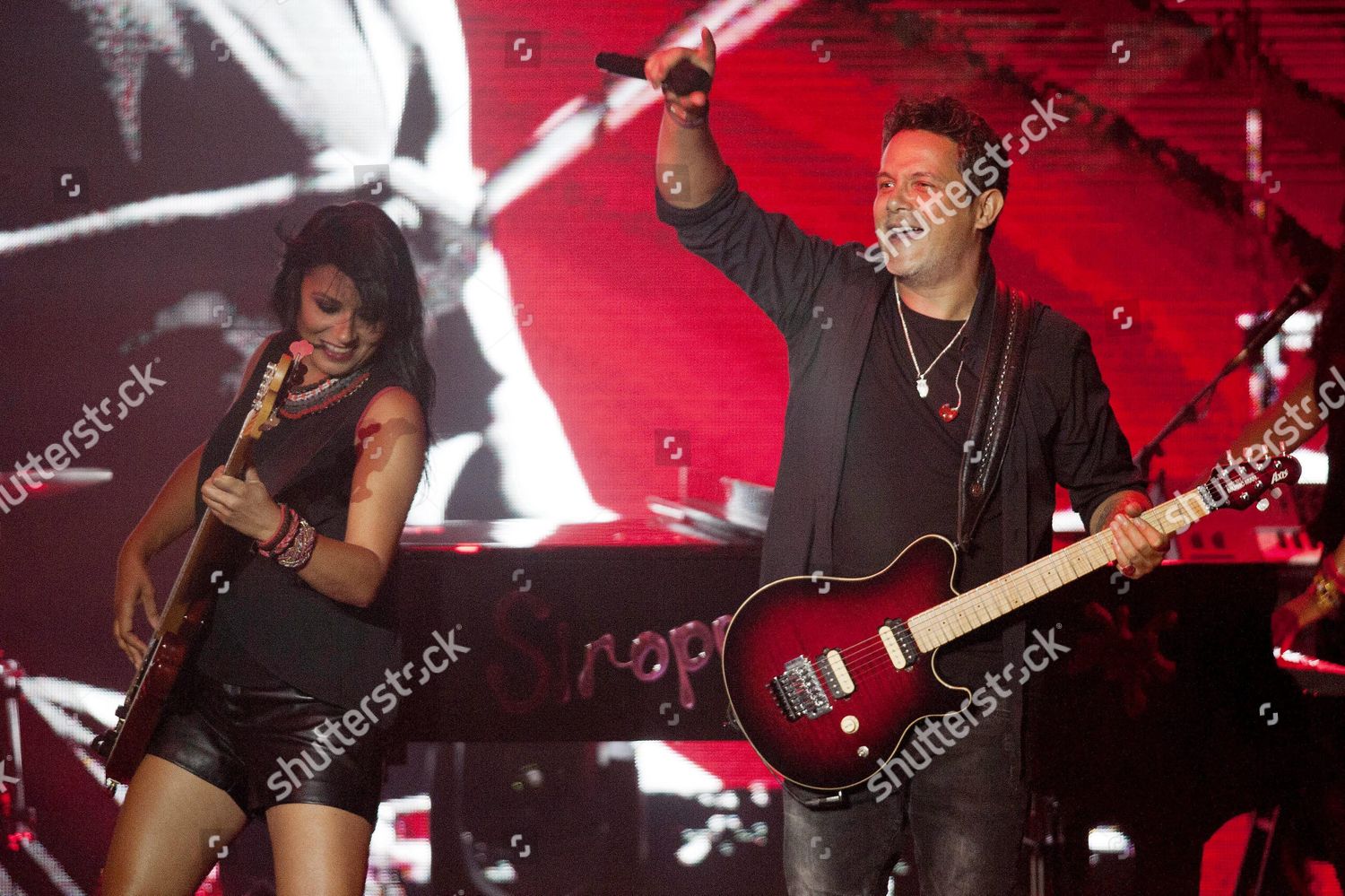 Spanish Musician Singer Alejandro Sanz Perfoms Editorial Stock Photo ...