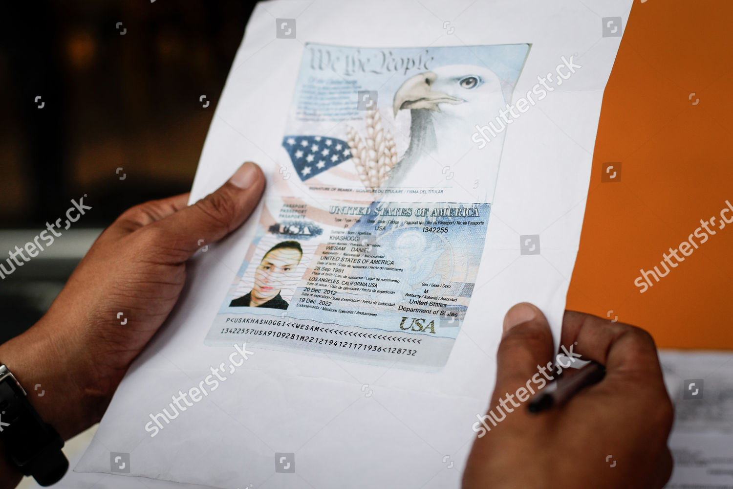 Member Criminal Investigation Detection Group Cidg Editorial Stock ...