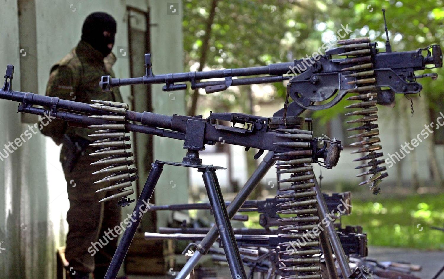 Skopje Macedonia Heavy Machine Guns That Editorial Stock Photo - Stock ...