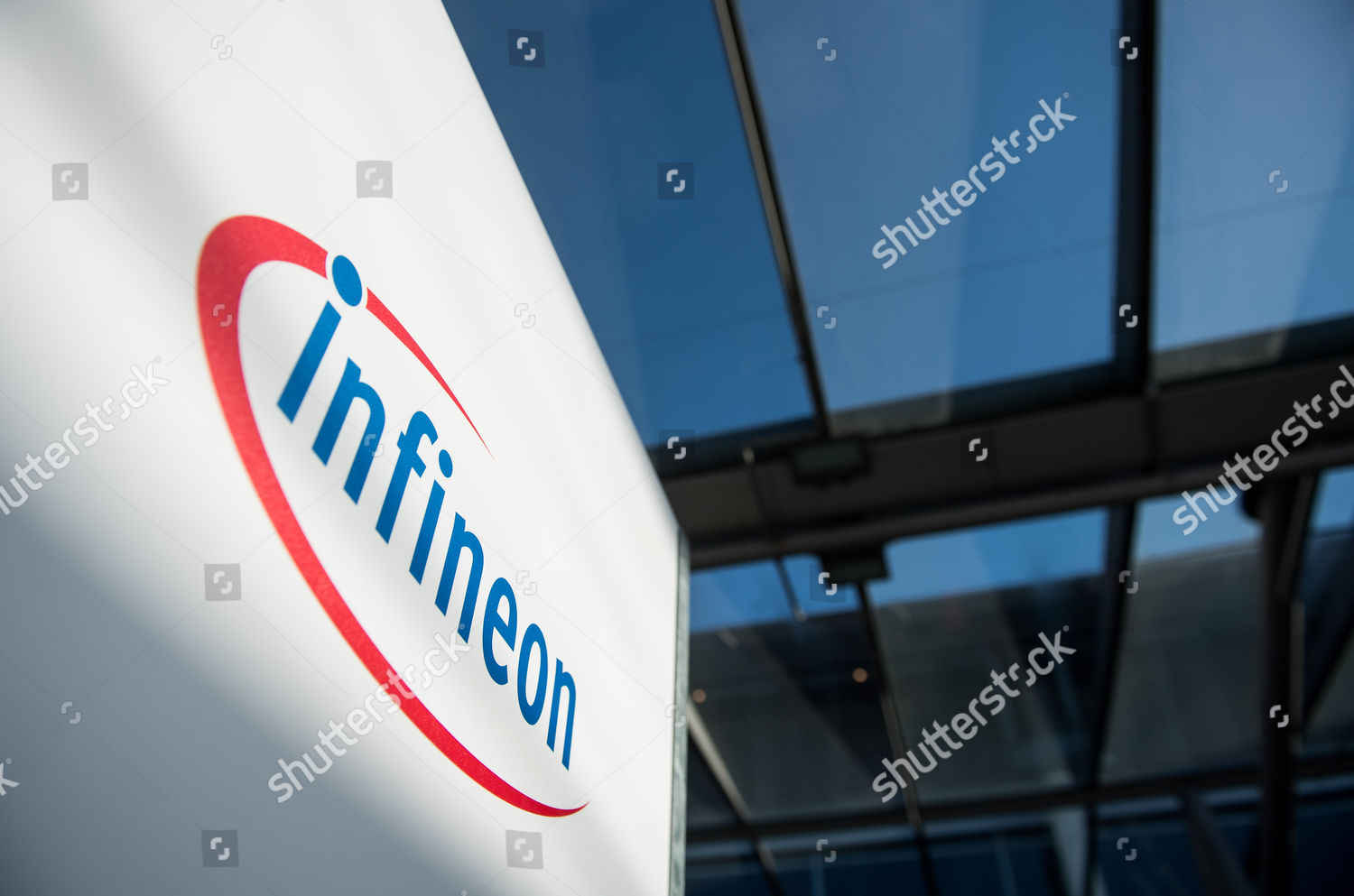 Sign Logo Infineon Leads German Semiconductor Editorial Stock Photo ...
