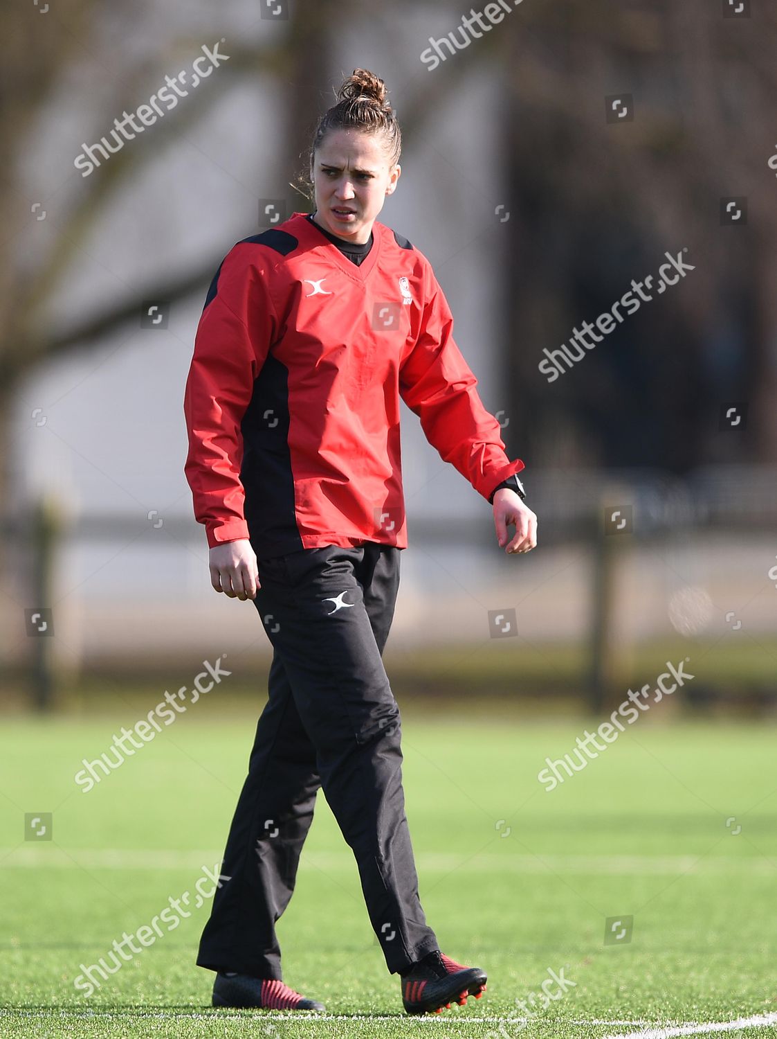 Referee Sara Cox Becomes First Woman Editorial Stock Photo - Stock ...