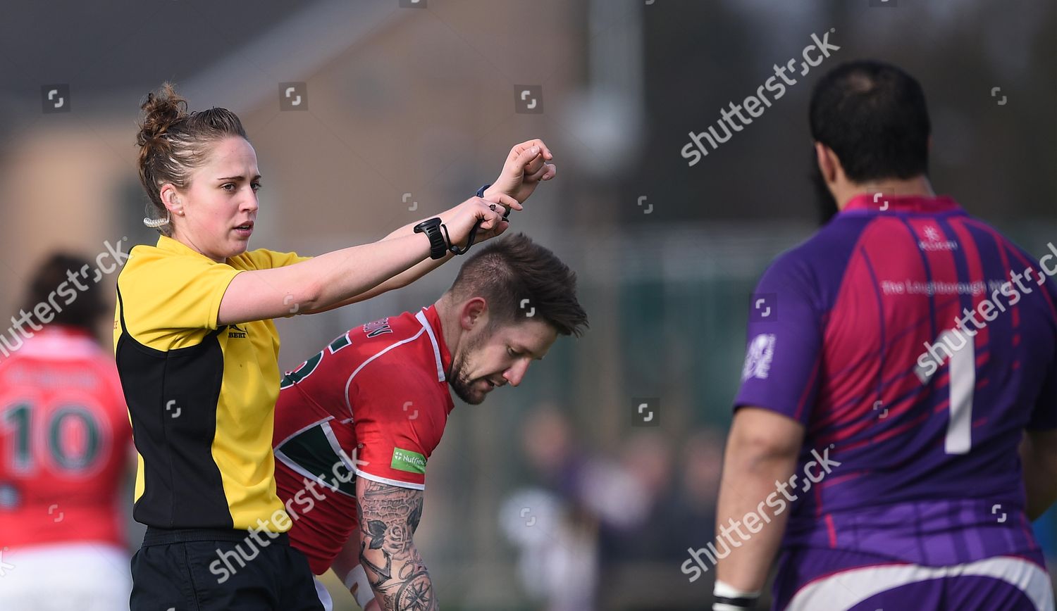 Referee Sara Cox Becomes First Woman Editorial Stock Photo - Stock ...