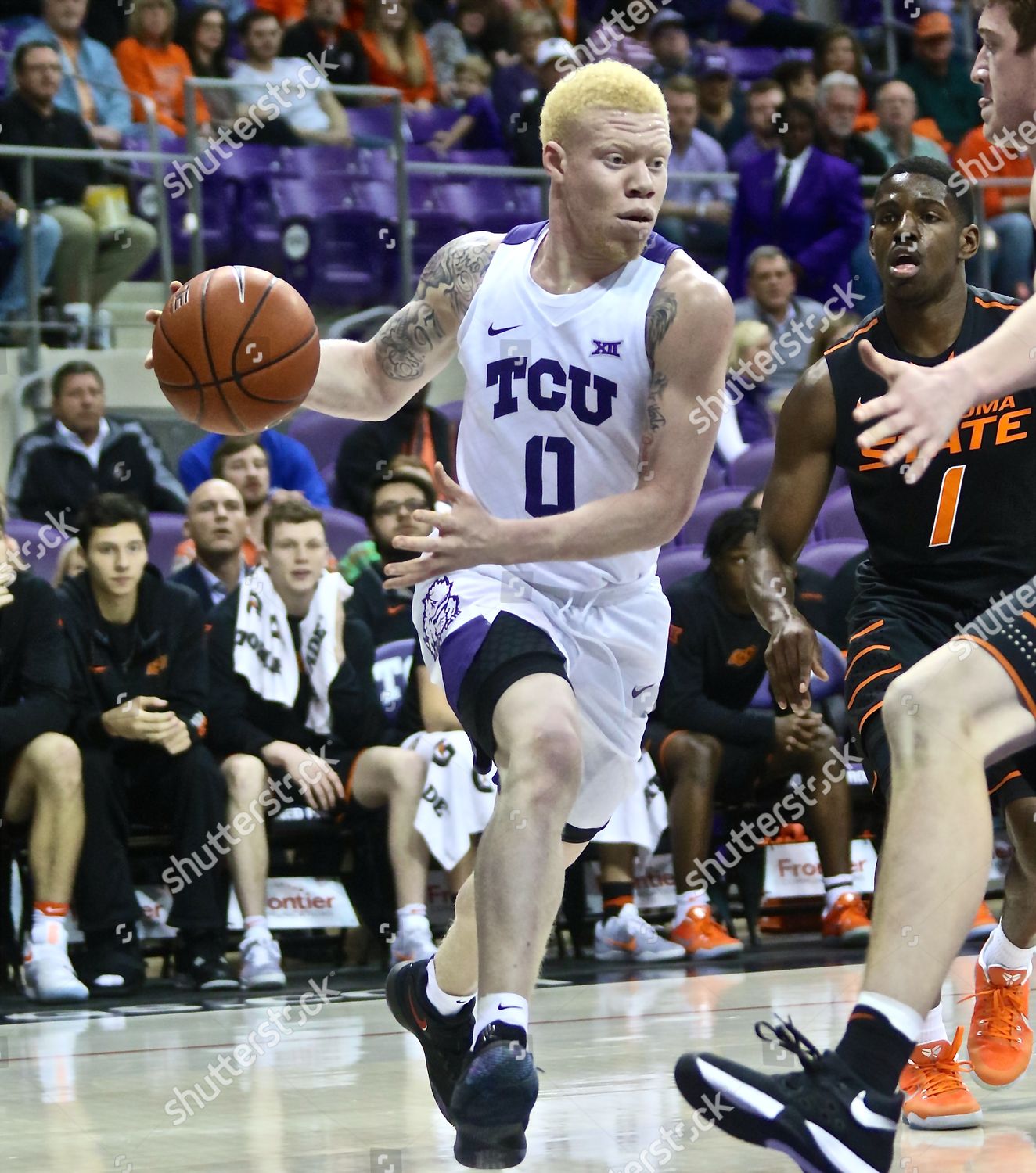 Tcu Guard Jaylen Fisher 0 Looks Editorial Stock Photo - Stock Image ...