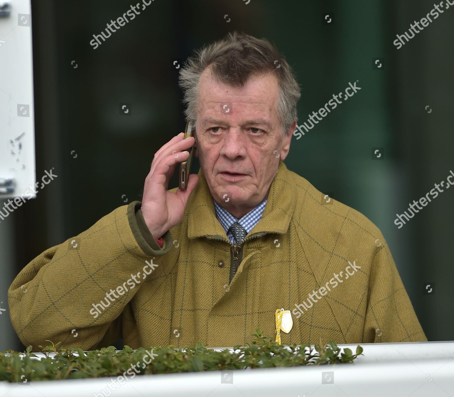 Mark Bradstock Trainer Ascot Racecourse On Editorial Stock Photo ...