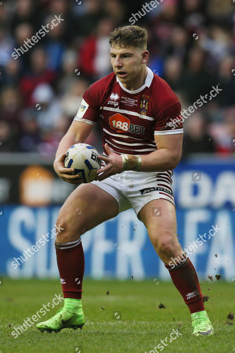 George Williams Wigan Warriors During Dacia Editorial Stock Photo ...