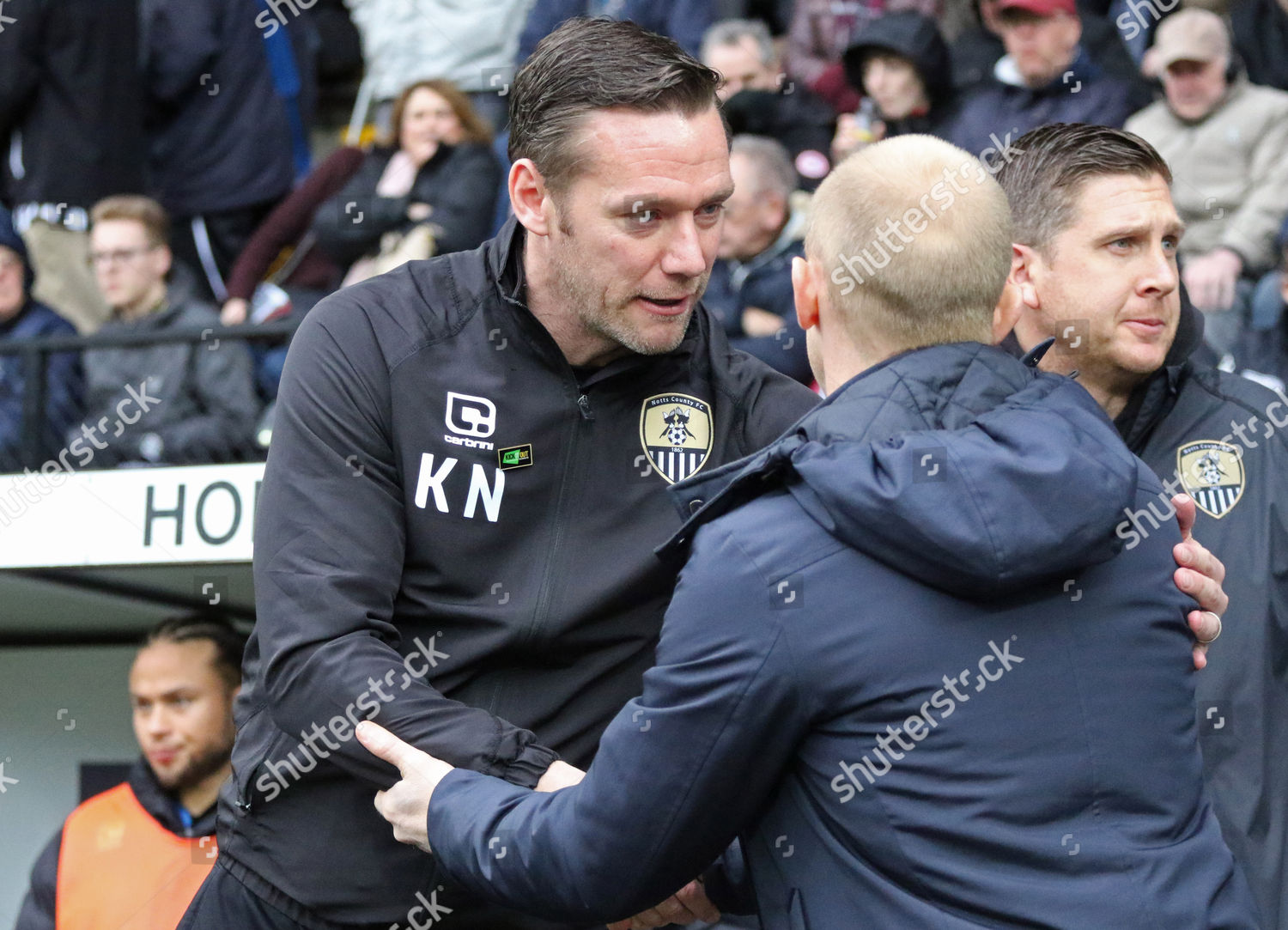 Kevin Nolan Manager Notts County Darren Editorial Stock Photo - Stock ...
