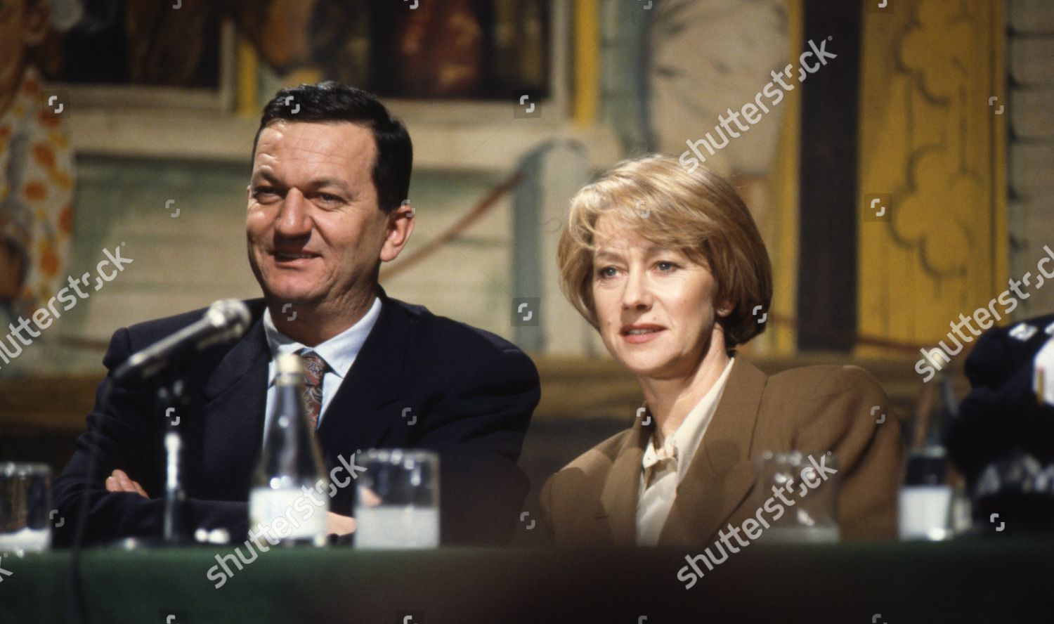 John Benfield Dsi Michael Kernan Helen Editorial Stock Photo - Stock ...