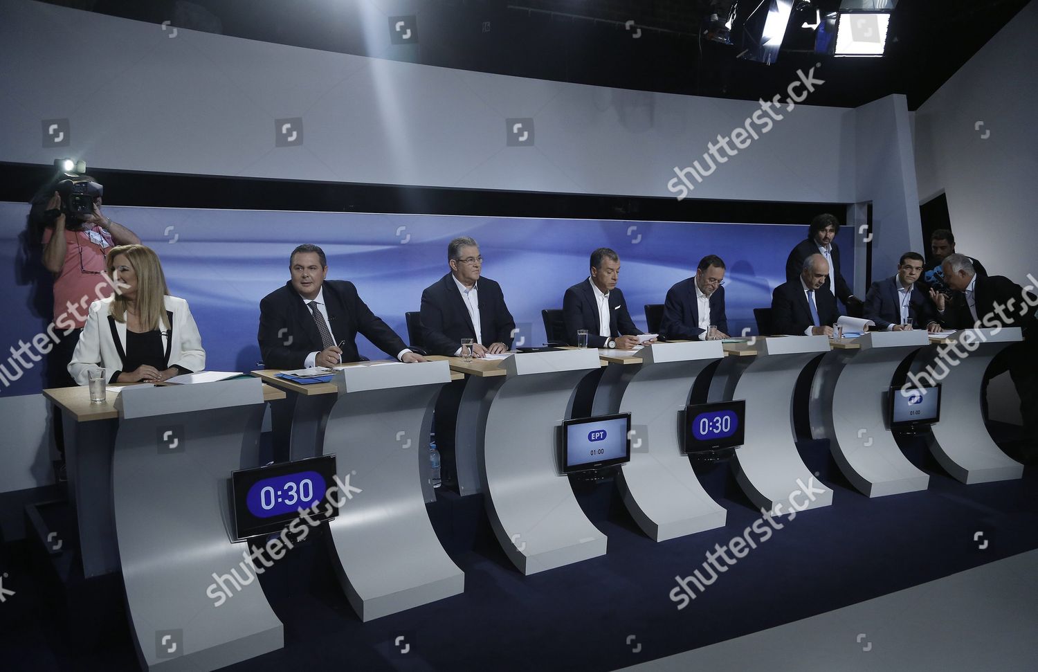 Leader Socialist Pasok Party Fofi Gennimata Editorial Stock Photo ...