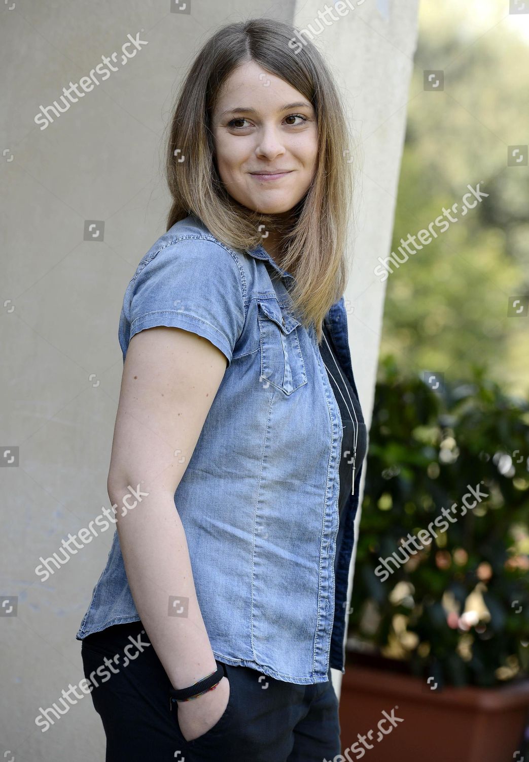 Italian Actresscast Member Miriana Raschilla Poses - Foto de stock de ...