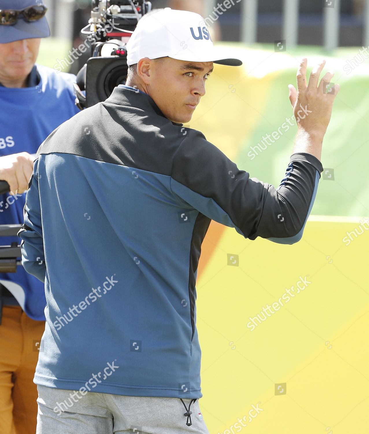 Rickie Fowler Us On First Tee Editorial Stock Photo - Stock Image ...