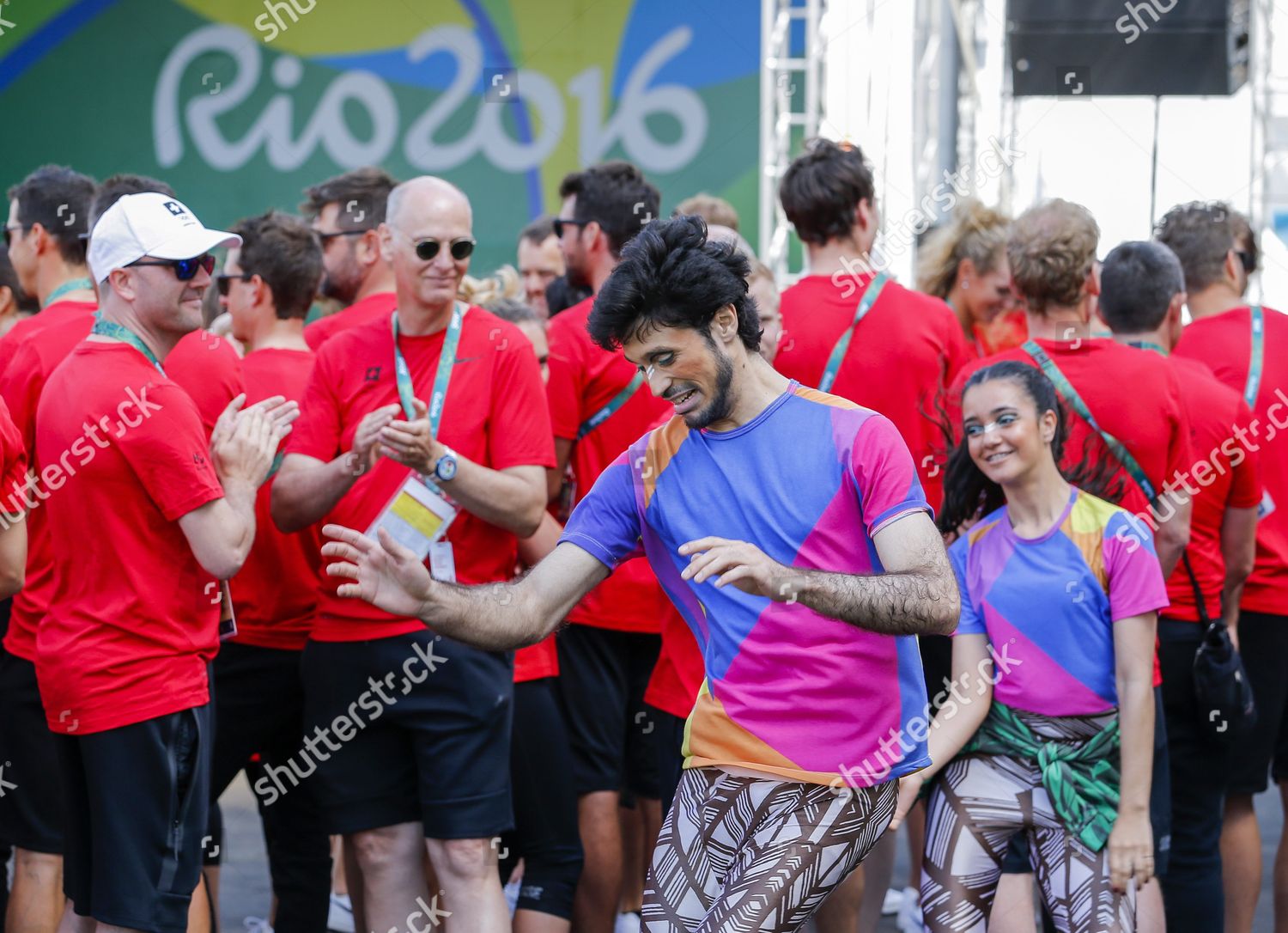 Members Swiss Olympic Team Watch Performers Editorial Stock Photo ...
