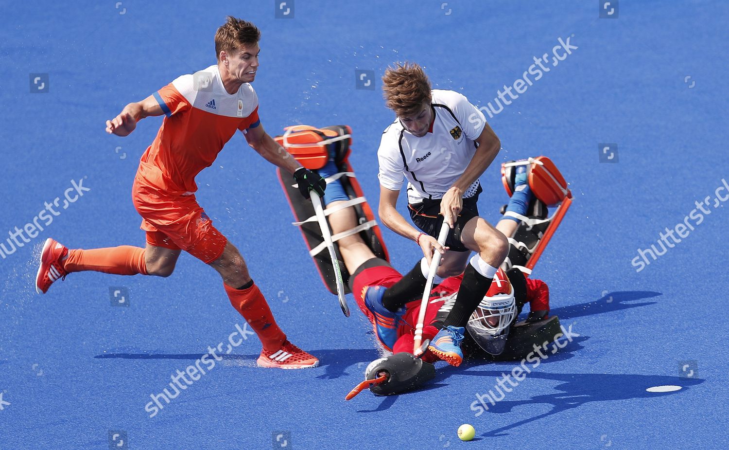 Netherlands Goalkeeper Jaap Stockmann R Makes Editorial Stock Photo ...