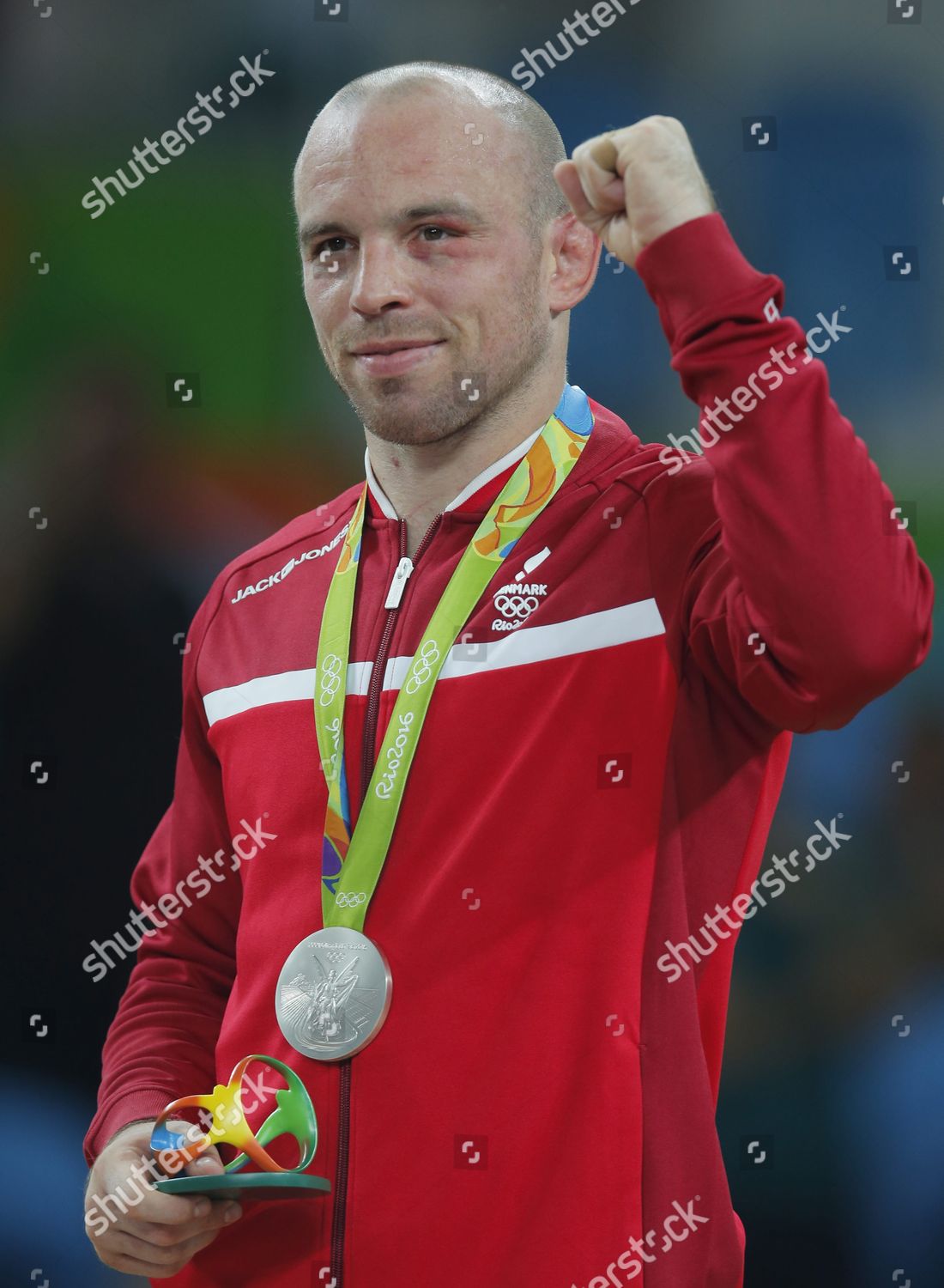 Silver Medalist Mark Overgaard Madsen Denmark Editorial Stock Photo ...