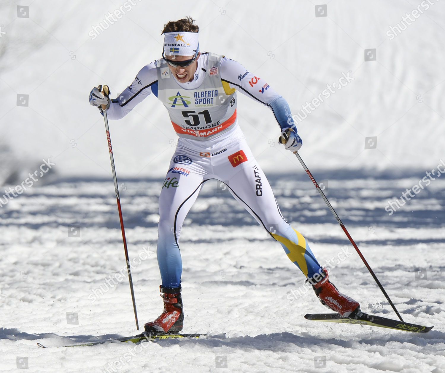 Marcus Hellner Sweden Climbs Hill During Editorial Stock Photo - Stock ...