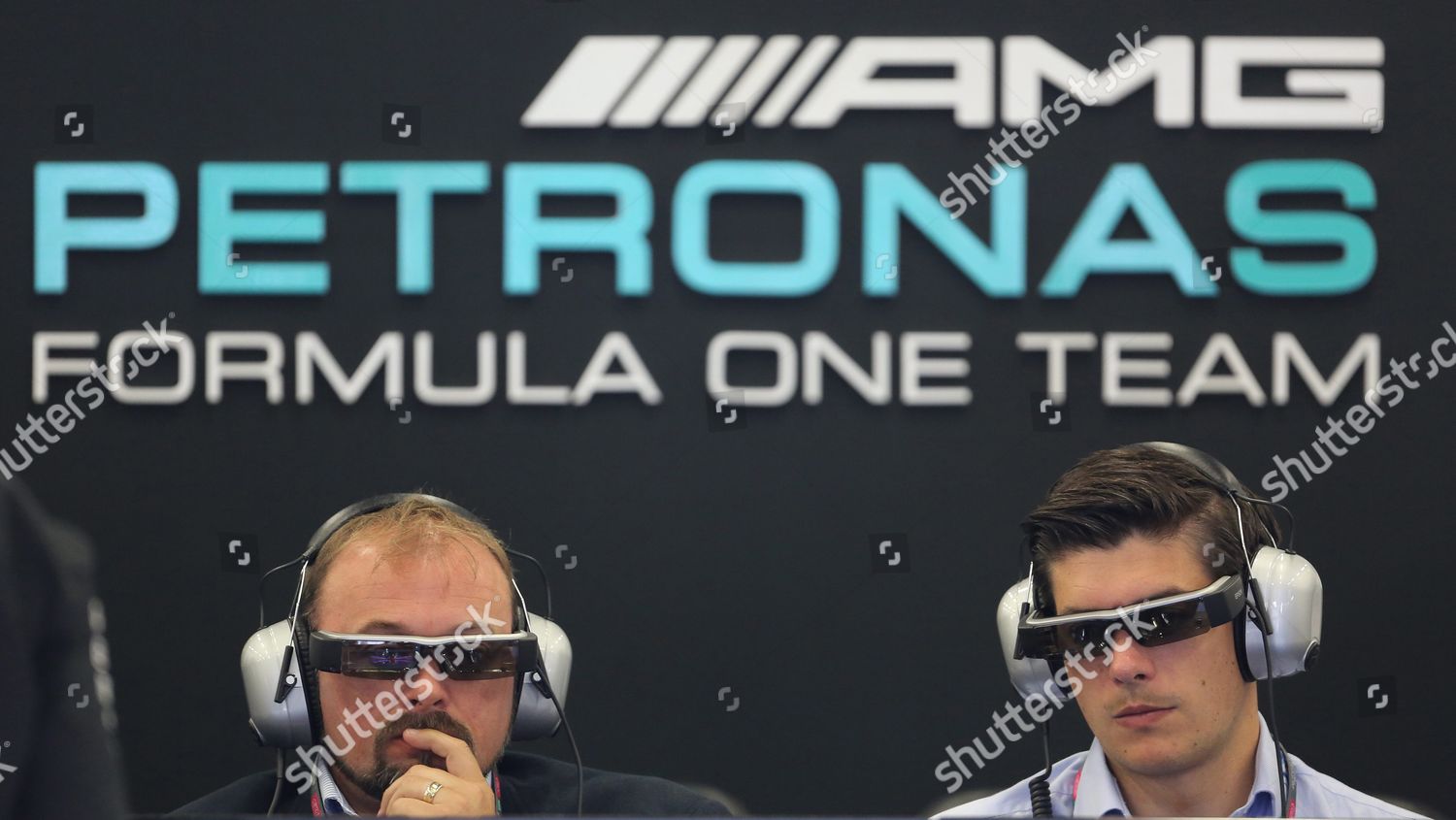 Members Amg Petronas Formula One Team Editorial Stock Photo - Stock ...