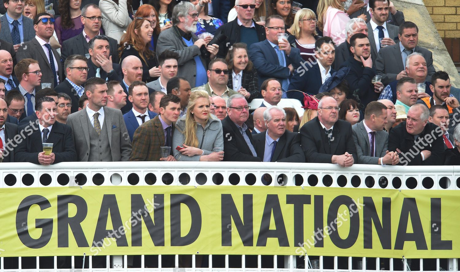 Race Goers Queen Mother Stand Enjoy Editorial Stock Photo - Stock Image ...