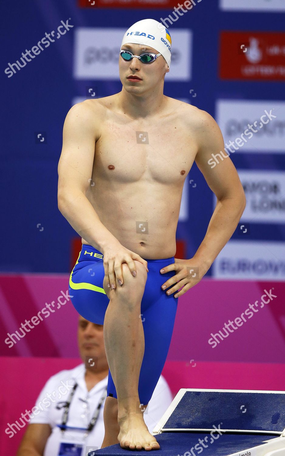 Andriy Govorov Ukraine Prepares Mens 50m Editorial Stock Photo - Stock ...