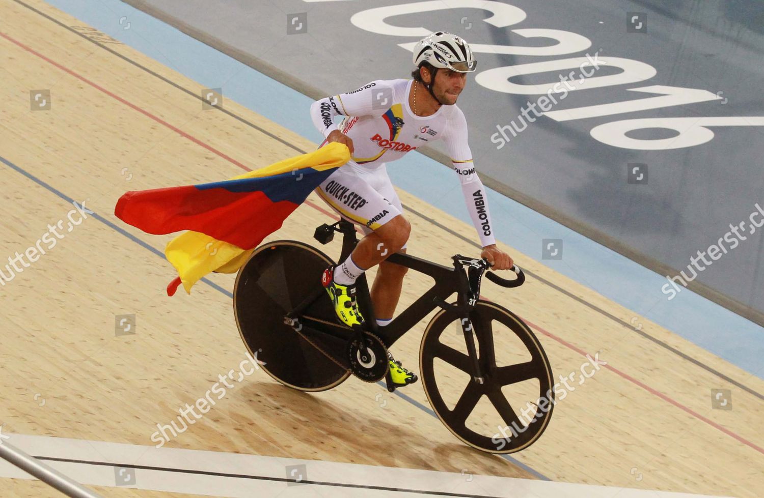 Colombias Fernando Rendon Gaviria Celebrates Winning Editorial Stock ...