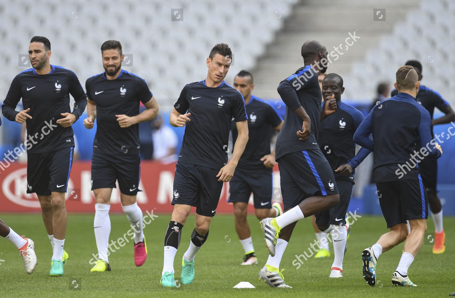 French National Soccer Team Players Take Editorial Stock Photo - Stock ...