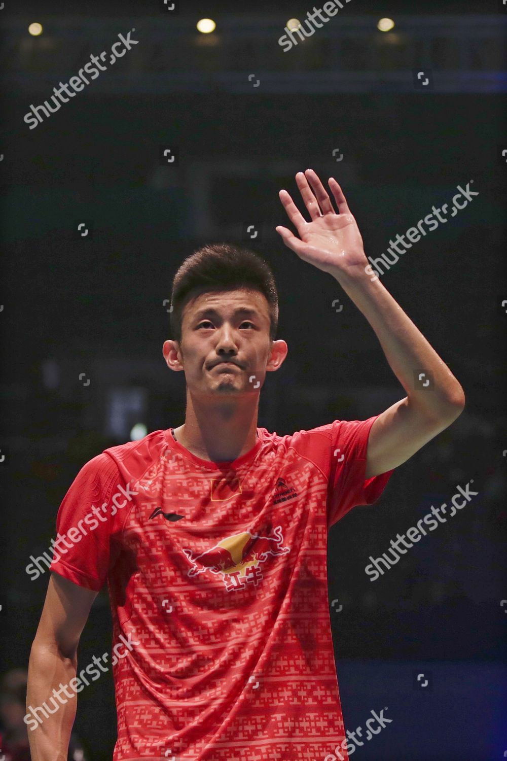 Chen Long China Acknowledges Crowd After Editorial Stock Photo - Stock ...